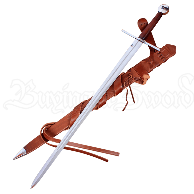 Two Handed Templar Sword With Scabbard and Belt - DS-1339B by Medieval ...