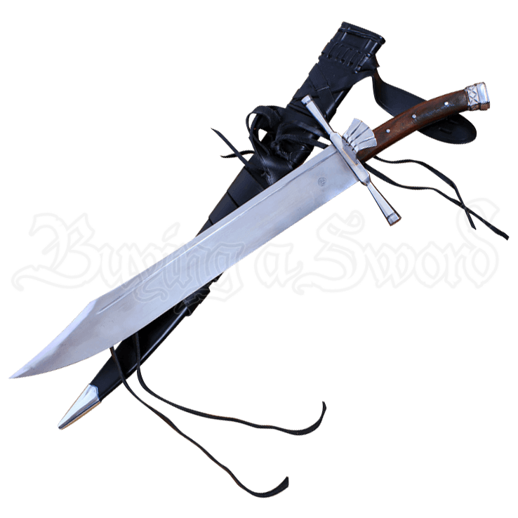 The Messer Sword With Scabbard and Belt - DS-1350B by Medieval Swords ...