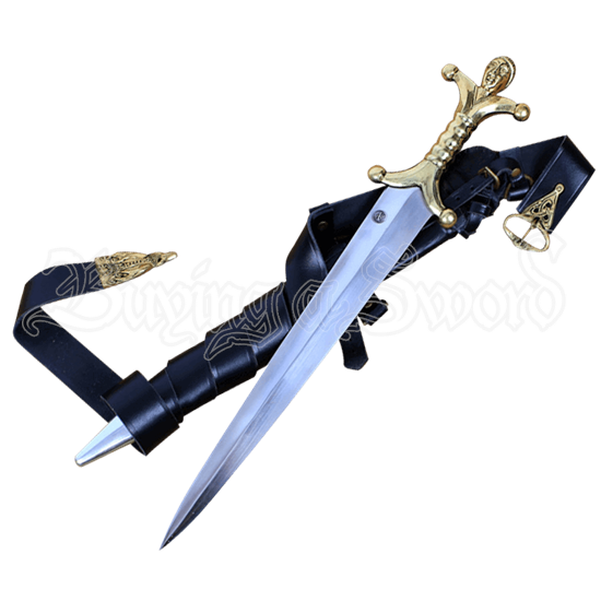 Celtic Anthropomorphic Sword With Scabbard and Belt - DS-1532B by ...