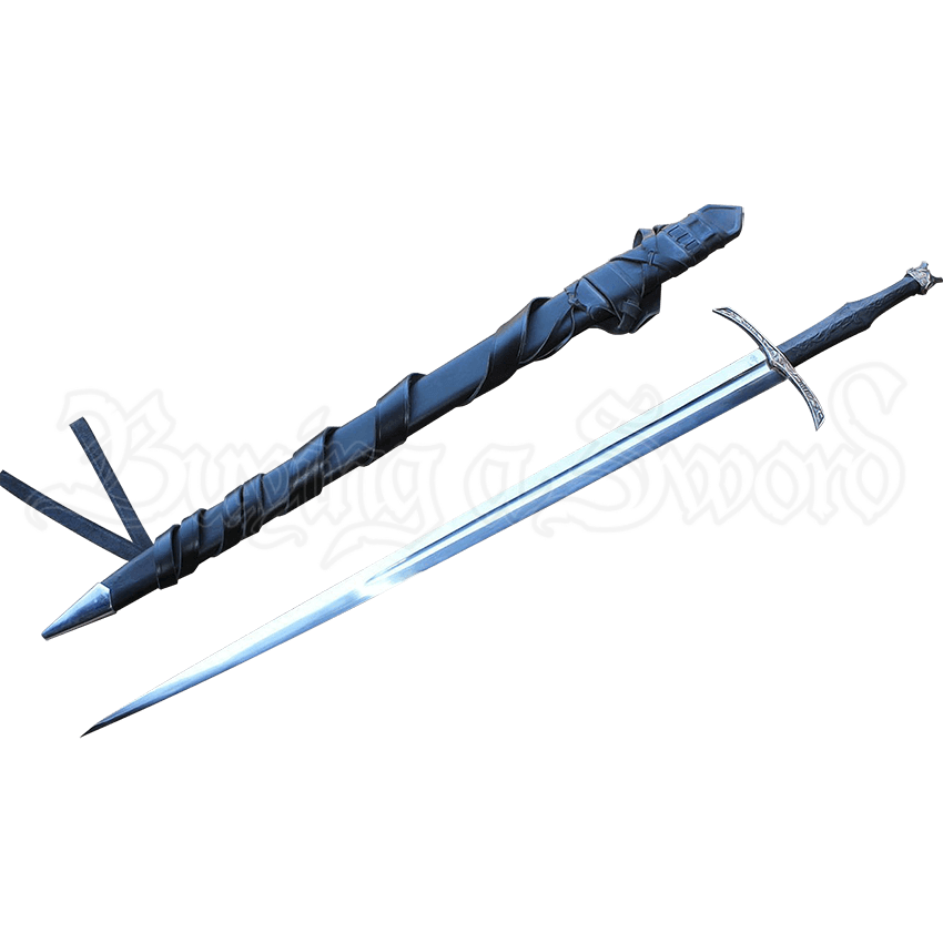 The Wolfsbane Sword with Scabbard and Belt - DS-1544B by Medieval ...