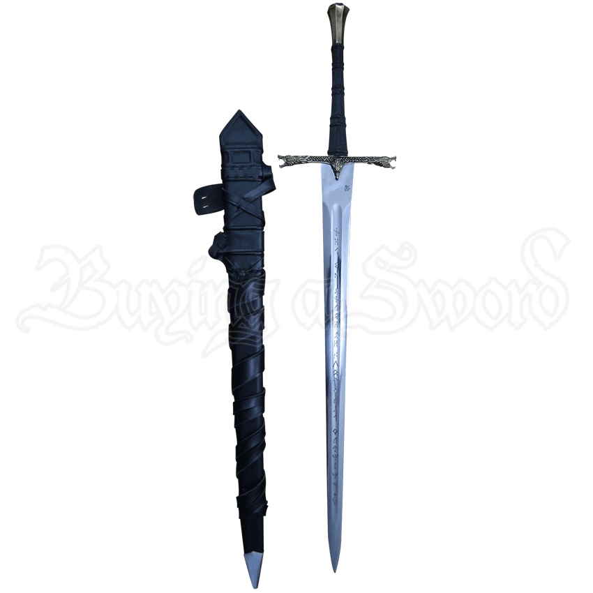 Eindride Lone Wolf Sword With Scabbard and Belt - DS-1545B by Medieval ...