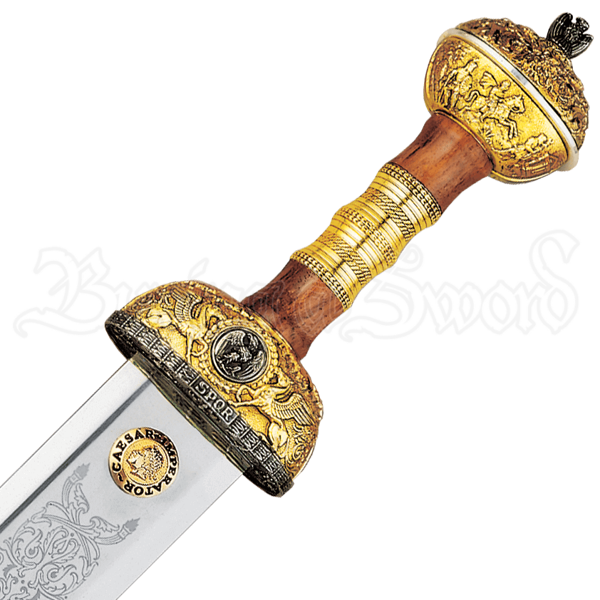 Gold Julius Caesar Sword - SG212 by Medieval Swords, Functional Swords ...