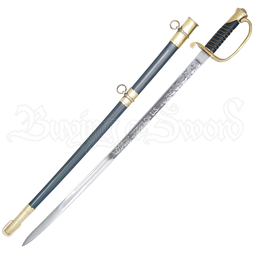 Civil War Foot Officers Sword - SNS110A by Medieval Swords, Functional ...