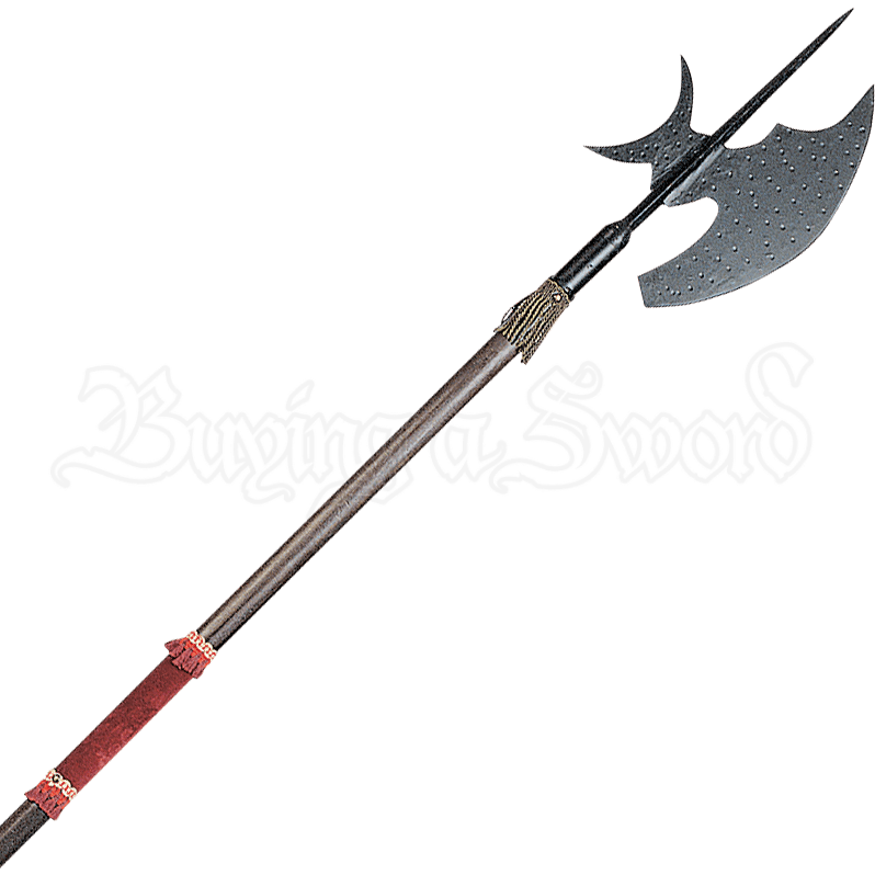 Rounded 16th Century Decorative Medieval Halberd - ME-0102 by Medieval ...