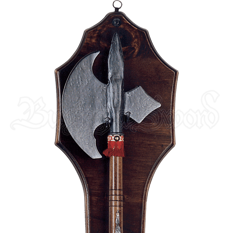 Medieval Axe with Display Plaque - ME-0108 by Medieval Swords ...