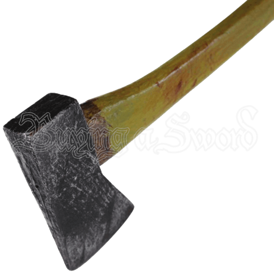 Foam Bloody Woodsman Axe - NP-G-BL121 by Medieval Swords, Functional Swords, Medieval Weapons ...