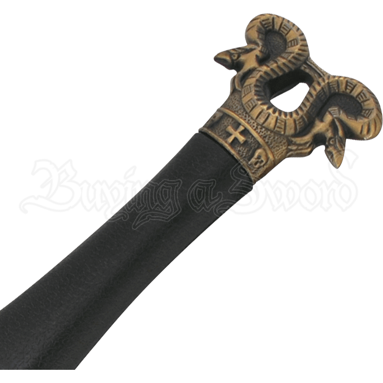 Antique Gold Medieval Dragon Dagger - NP-H-5930 by Medieval Swords ...