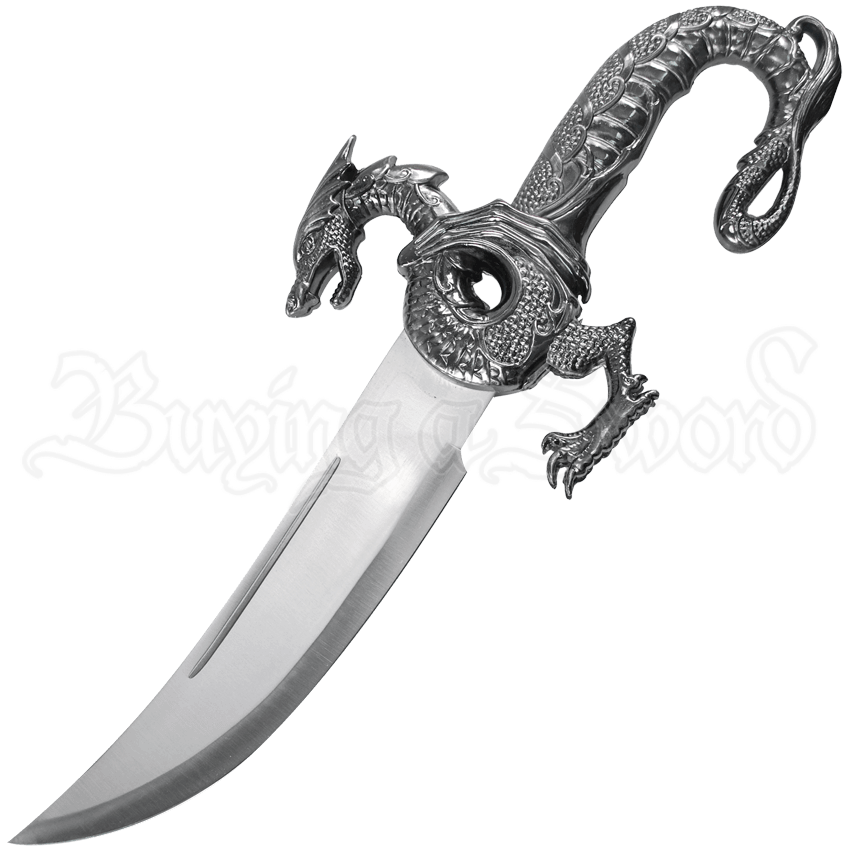 Ornate Dragon Dagger with Blue Scabbard - NP-H-855-BL by Medieval Swords, Functional Swords ...