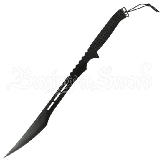 Serrated Tactical Assassin Sword- NP-K1020-17-BK by Medieval Swords ...