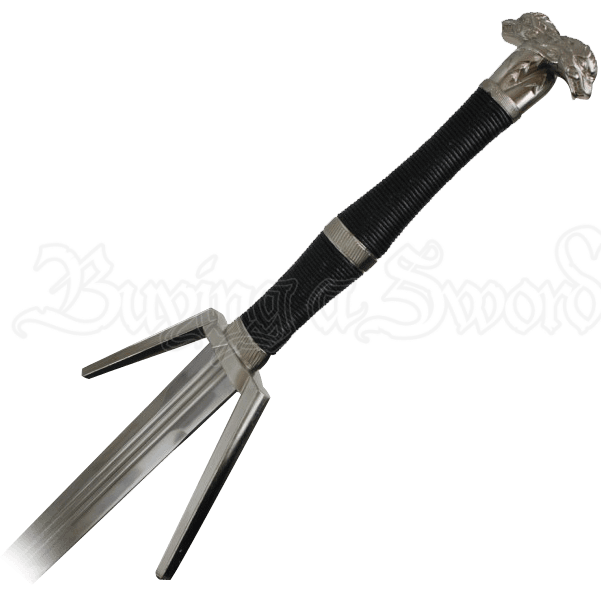 The Witcher III Decorative Silver Sword - NP-K-1878 by Medieval Swords ...