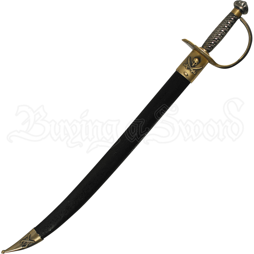 Brass Hilt Caribbean Pirate Sword - NP-L-44913 by Medieval Swords ...