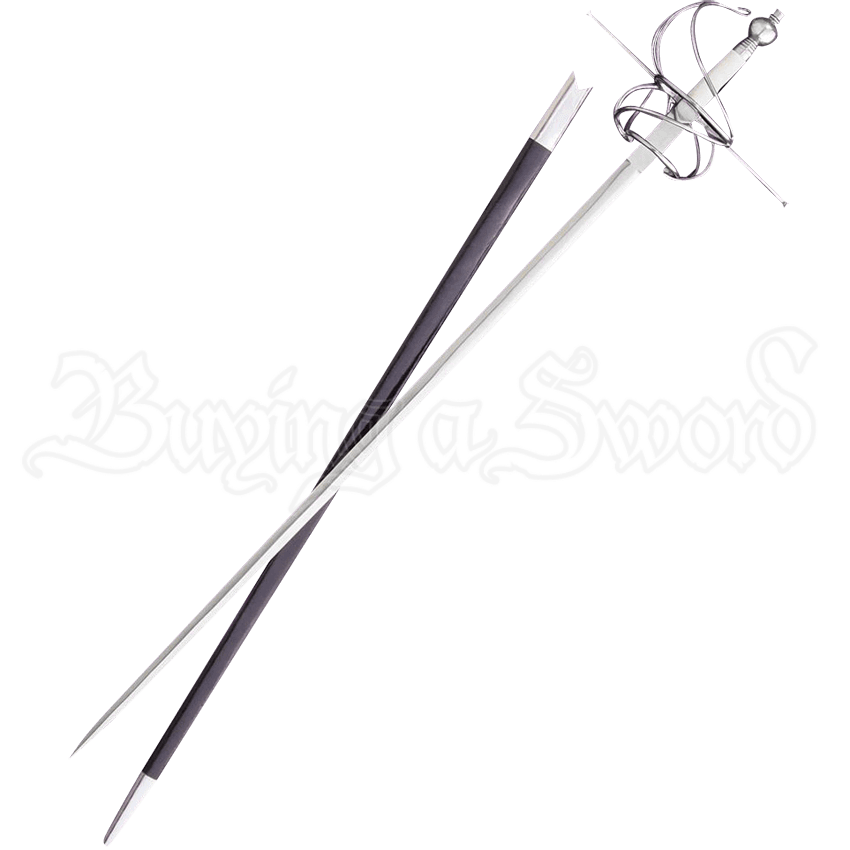 Bone Grip Swept Hilt Rapier - 500094 by Medieval Swords, Functional ...