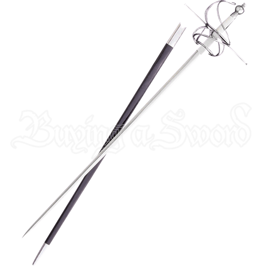 Bone Grip Swept Hilt Rapier - 500094 by Medieval Swords, Functional ...