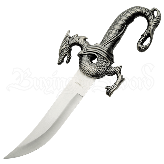 Blue Wyvern and Dragon Dagger - ZS-211155-BL by Medieval Swords ...