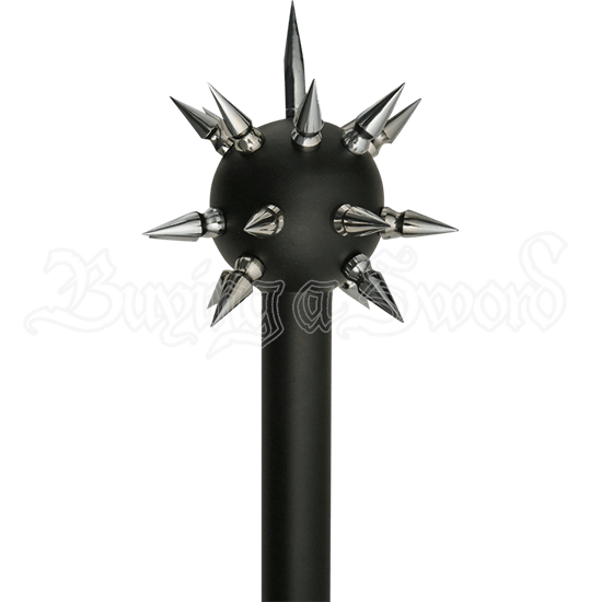 Black Spiked Morningstar - ZS-901146-BK by Medieval Swords, Functional ...