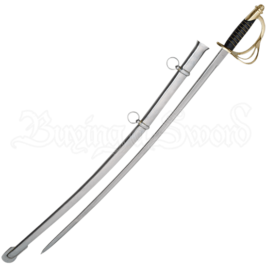 1860 Black Handle Cavalry Saber - ZS-902931-BK by Medieval Swords ...