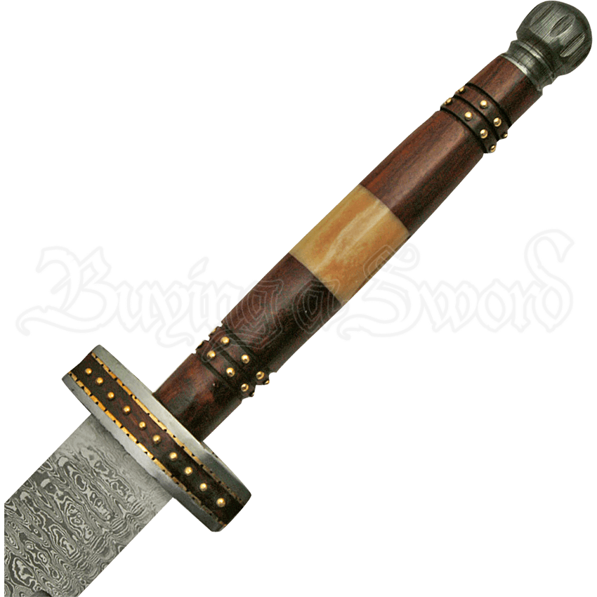 Flamberge Damascus Sword - ZS-DM-5011 by Medieval Swords, Functional ...