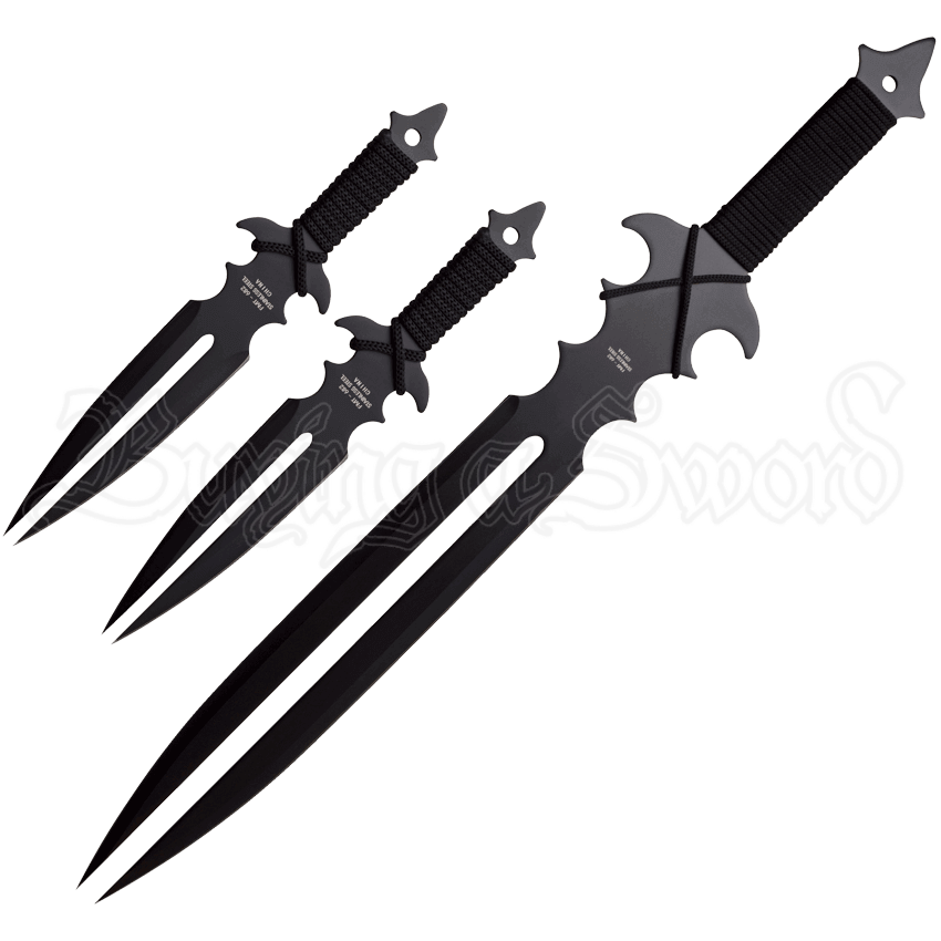 Split Blade Fantasy Sword and Thrower Set - MC-FM-682 by Medieval ...