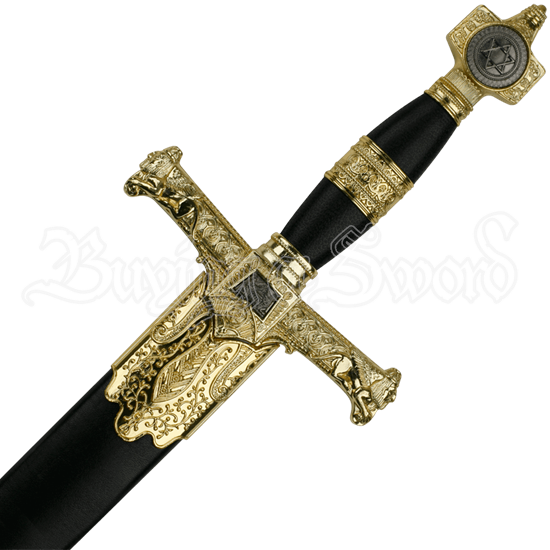Black King Solomon Dagger - MC-HK-024BK by Medieval Swords, Functional ...