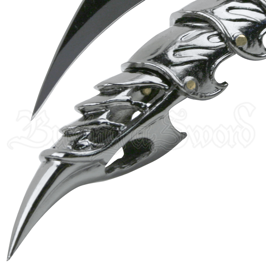 Black Bladed Finger Armor - MC-MC-1026BK by Medieval Swords, Functional ...