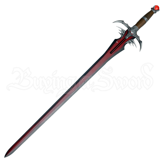 Red Dragon's Battle Sword - MC-SW-795R by Medieval Swords, Functional ...