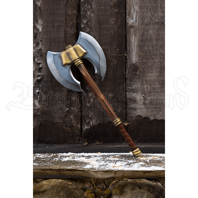 Double Headed Battle Axe - MCI-2044 by Medieval Swords, Functional ...