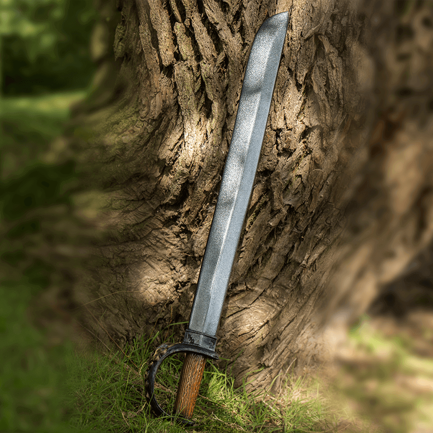 Ready For Battle Wood Grip LARP Skull Cutlass - MCI-3331 by Medieval ...