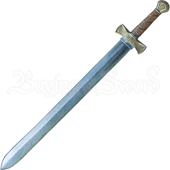 Ready for Battle Defender LARP Sword with Brown Grip - MCI-3332 by ...