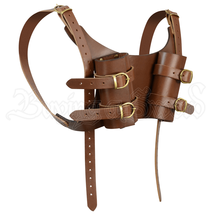 Dual LARP Sword Back Harness - DK1055 by Medieval Swords, Functional ...