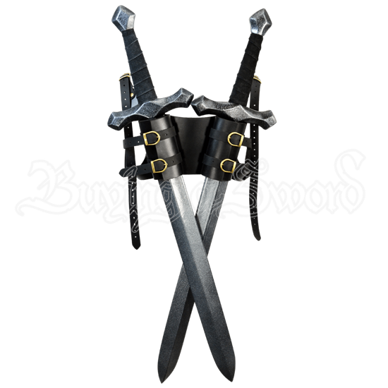 Dual LARP Sword Back Harness - DK1055 by Medieval Swords, Functional ...