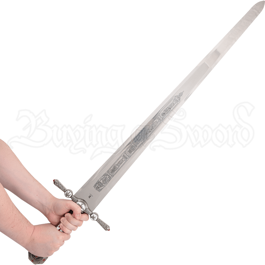 Silver Knights of Heaven Sword - SG279 by Medieval Swords, Functional ...