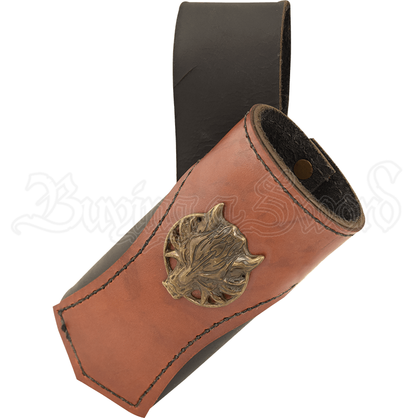 Wolf Head Sword Frog - DK1076-2 by Medieval Swords, Functional Swords ...