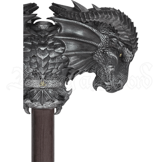 Black Calfera Two-Handed LARP Hammer - CL-283 by Medieval Swords ...