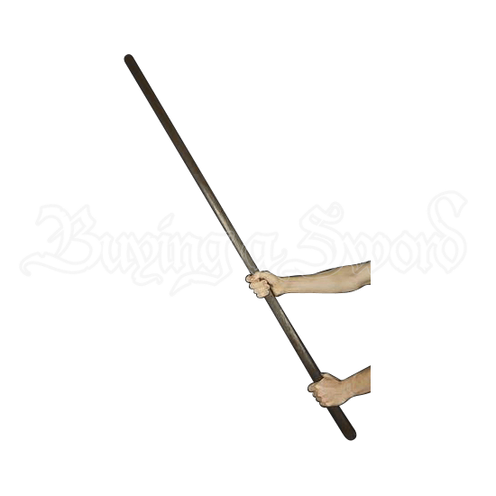 Wood Finish LARP Staff - CL-331 by Medieval Swords, Functional Swords ...
