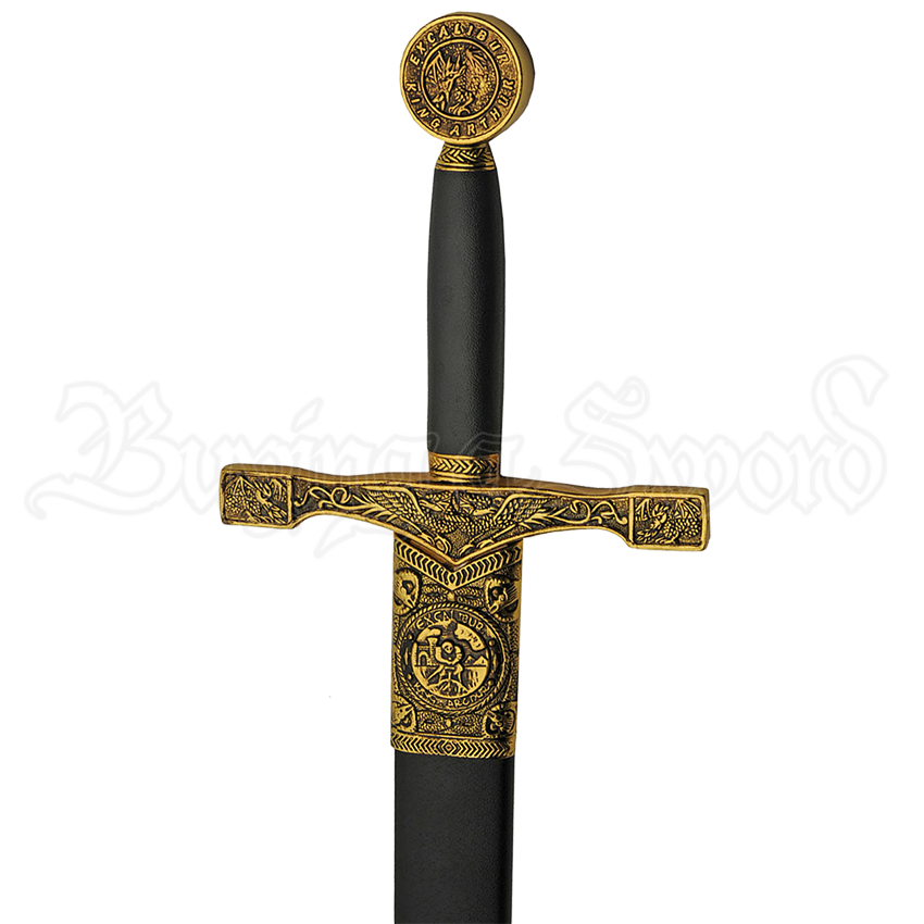 Gold Excalibur Sword of King Arthur - ZS-926929 by Medieval Swords ...