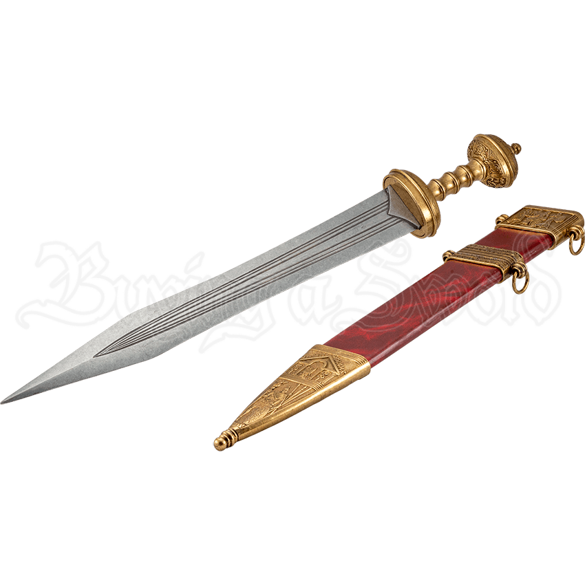 Brass Roman Sword - SD4116L by Medieval Swords, Functional Swords ...