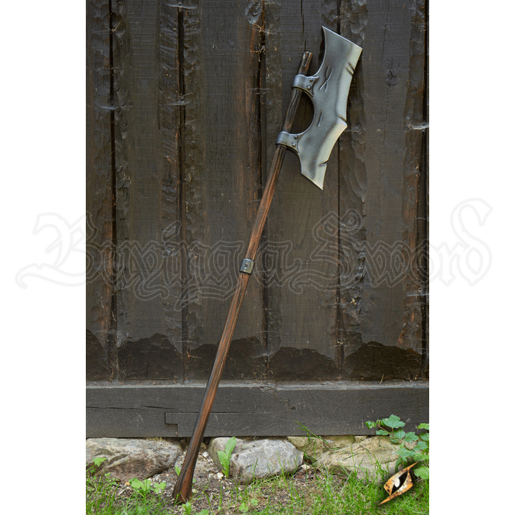 Single Bladed LARP Long Axe - MCI-3649 by Medieval Swords, Functional ...