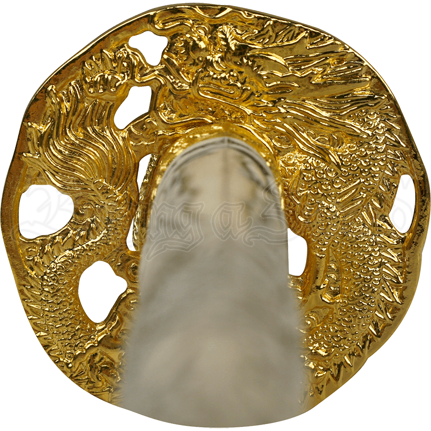 Golden Dragon Katana - MC-JL-003HM by Medieval Swords, Functional ...