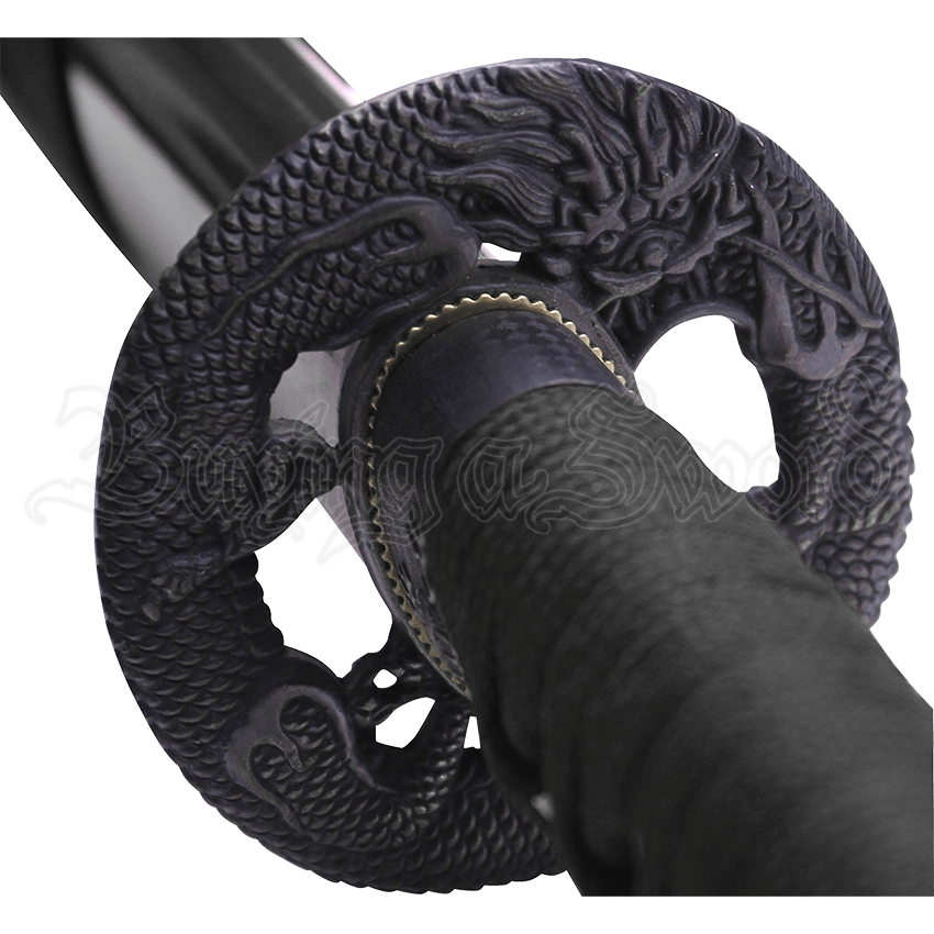 Black Dragon Samurai Sword Set - MC-TR-030BK4 by Medieval Swords ...