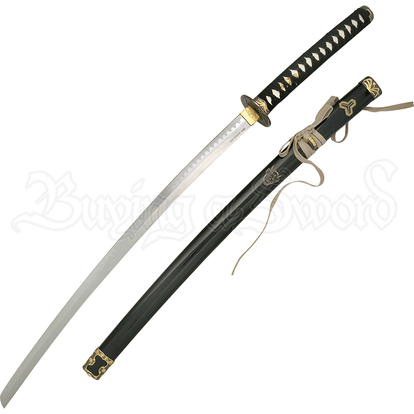 Demon Katana with Display Stand - MC-SW-320E by Medieval Swords ...