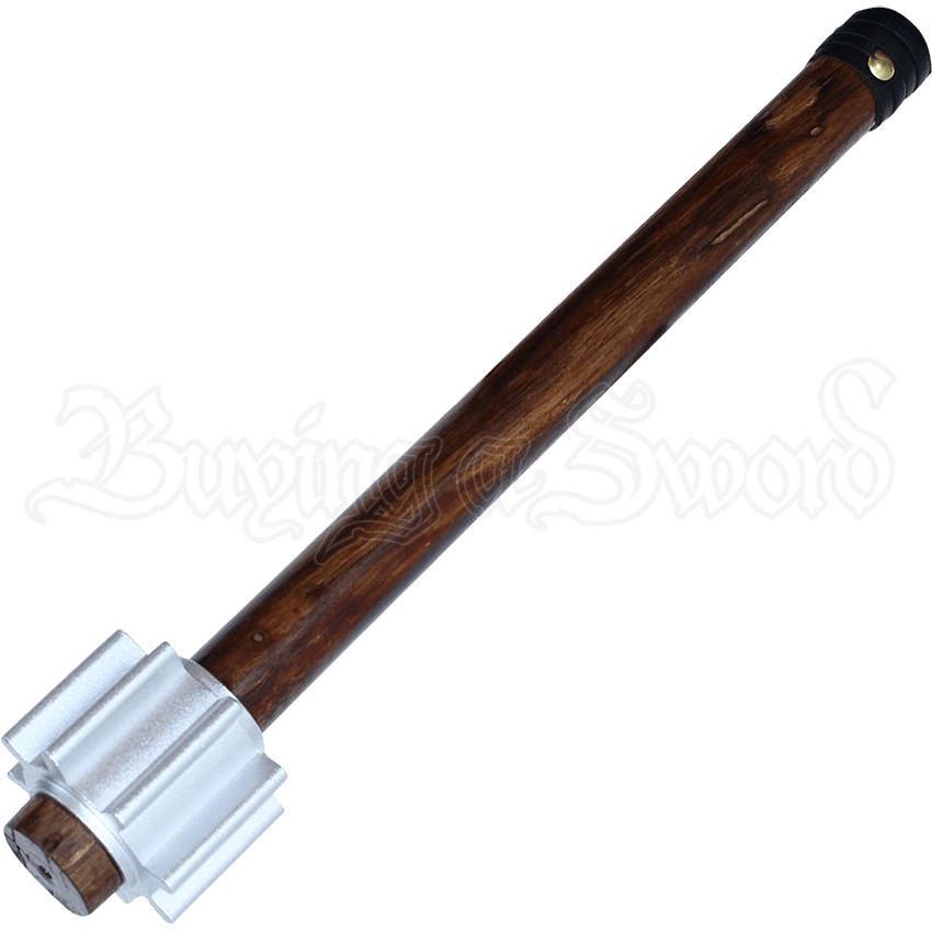 Silver Flange Mace - NP-HWT50CH by Medieval Swords, Functional Swords ...