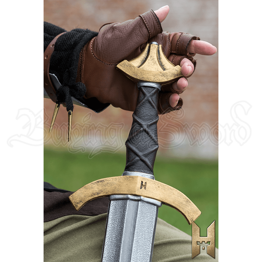 Arming LARP Sword - Gold - 87 cm - MCI-3670 by Medieval Swords, Functional Swords, Medieval ...