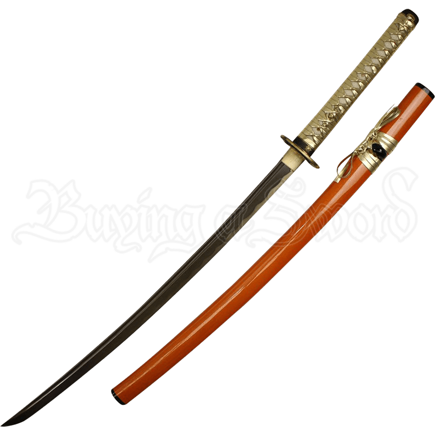 Orange Wave Katana - NP-KON09 by Medieval Swords, Functional Swords ...
