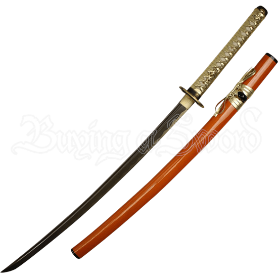 Orange Wave Katana - NP-KON09 by Medieval Swords, Functional Swords ...