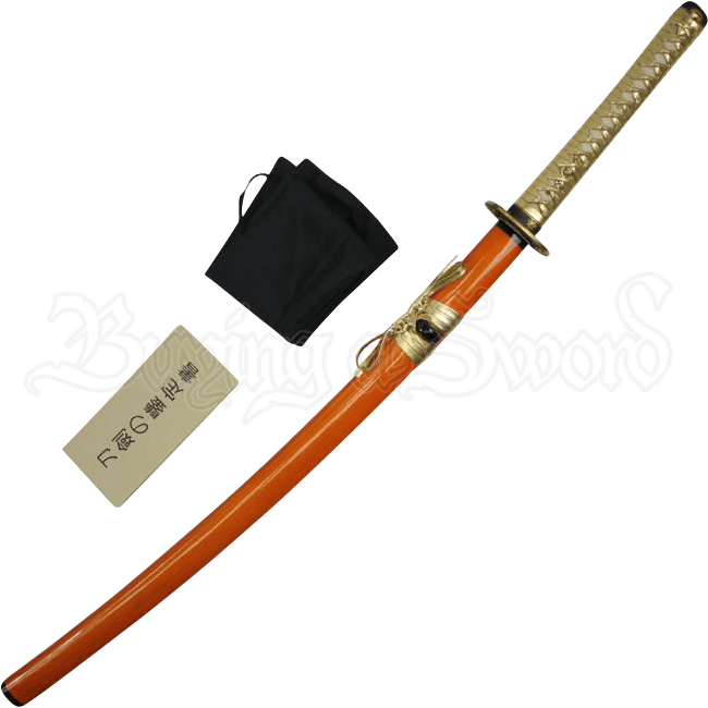 Orange Wave Katana - NP-KON09 by Medieval Swords, Functional Swords ...