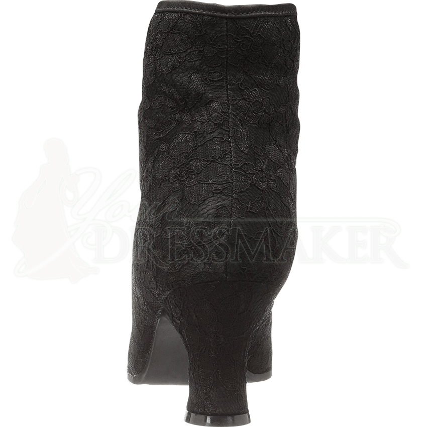 Elizabethan Lace Ankle Boots - FW1119 by Medieval and Renaissance ...