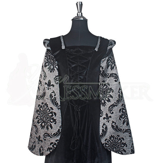 Royal Velvet and Brocade Renaissance Gown - MCI-450 by Medieval and ...