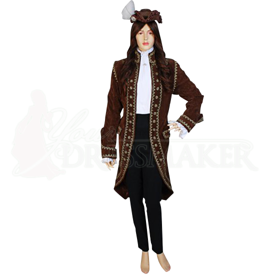 Womens Open Baroque Jacket - MCI-350 by Medieval and Renaissance ...