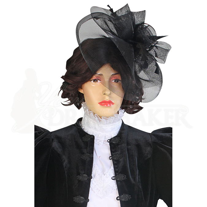 Victorian Veil Hat - MCI-390 by Medieval and Renaissance Clothing ...
