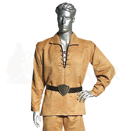 Buccaneer Suede Shirt - MCI-401 by Medieval and Renaissance Clothing ...